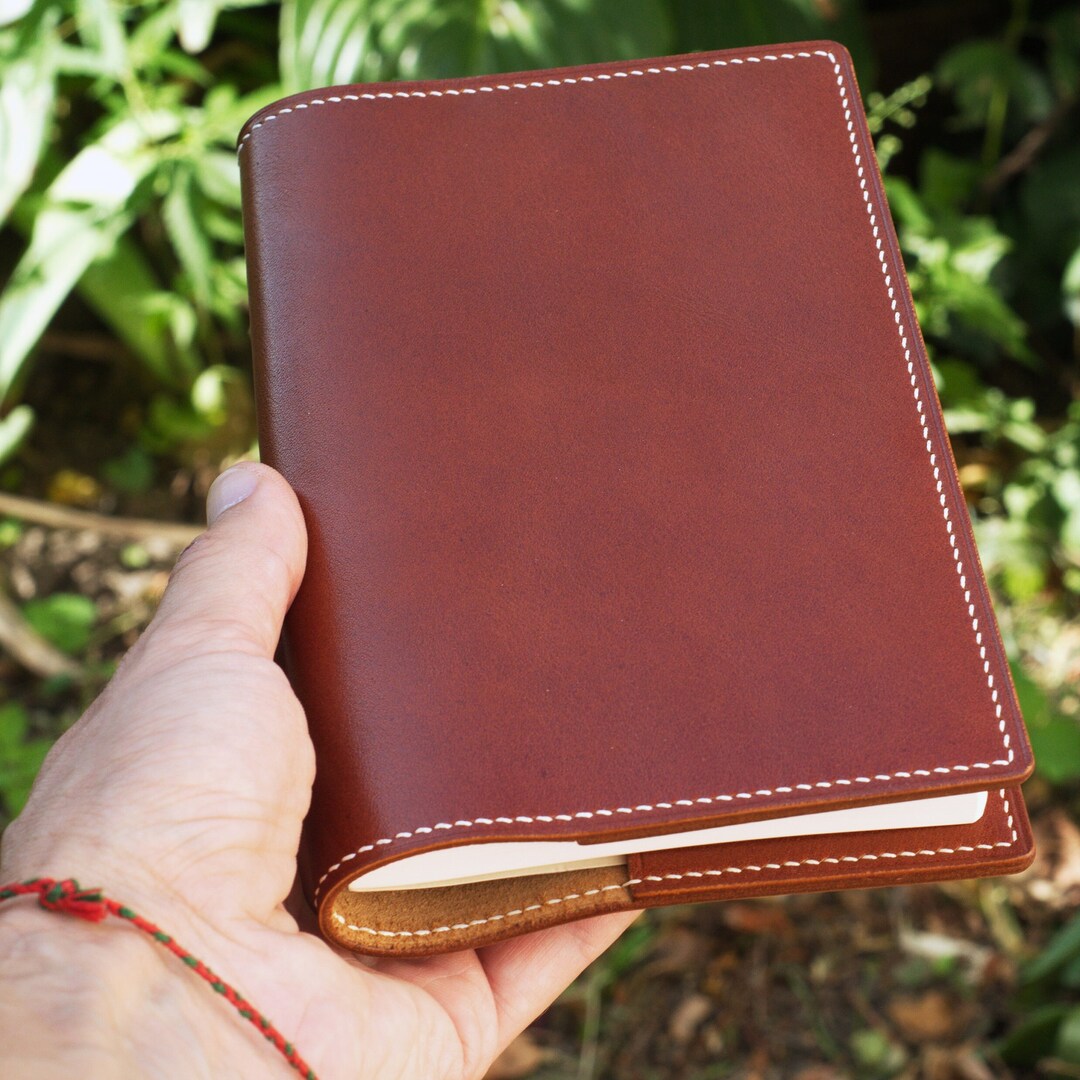 B6 Leather Nanami Cafe Note Cover Tomoe River Notebook - Etsy