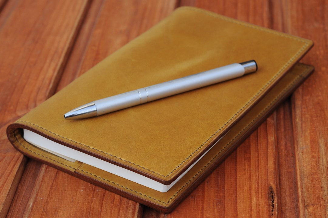 B6 Personalised Leather Nanami Cafe Note Cover Tomoe River Notebook ...