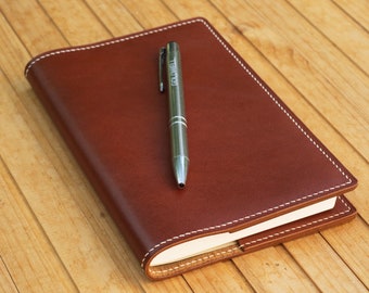 B6 Genuine Leather Nanami Cafe Note Cover Tomoe River Notebook - Etsy
