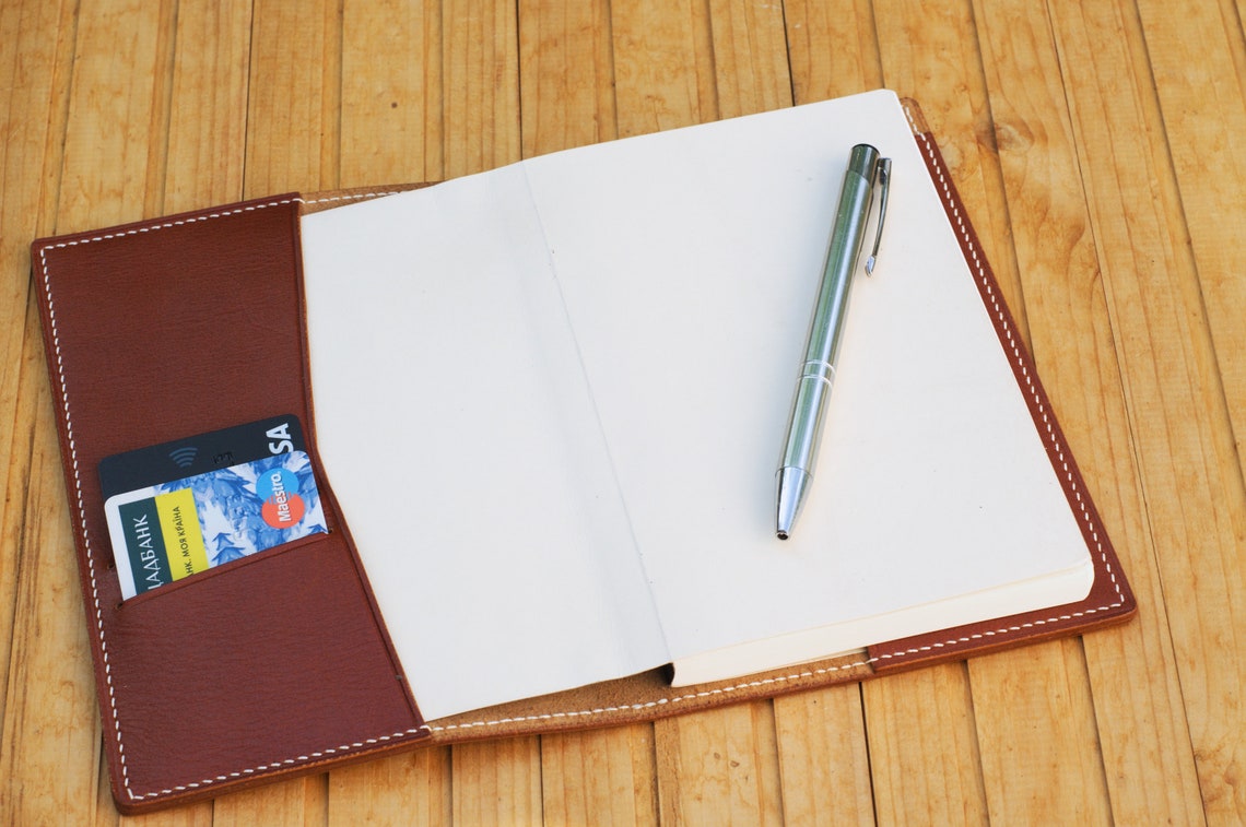 B6 Leather Nanami Cafe Note Cover Tomoe River Notebook - Etsy