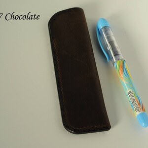 Leather Personalized Pen Case Fountain Pen Case Leather Pen - Etsy