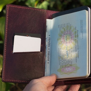 Genuine Leather Personalized Pocket Journal Cover Field Notes Moleskine ...