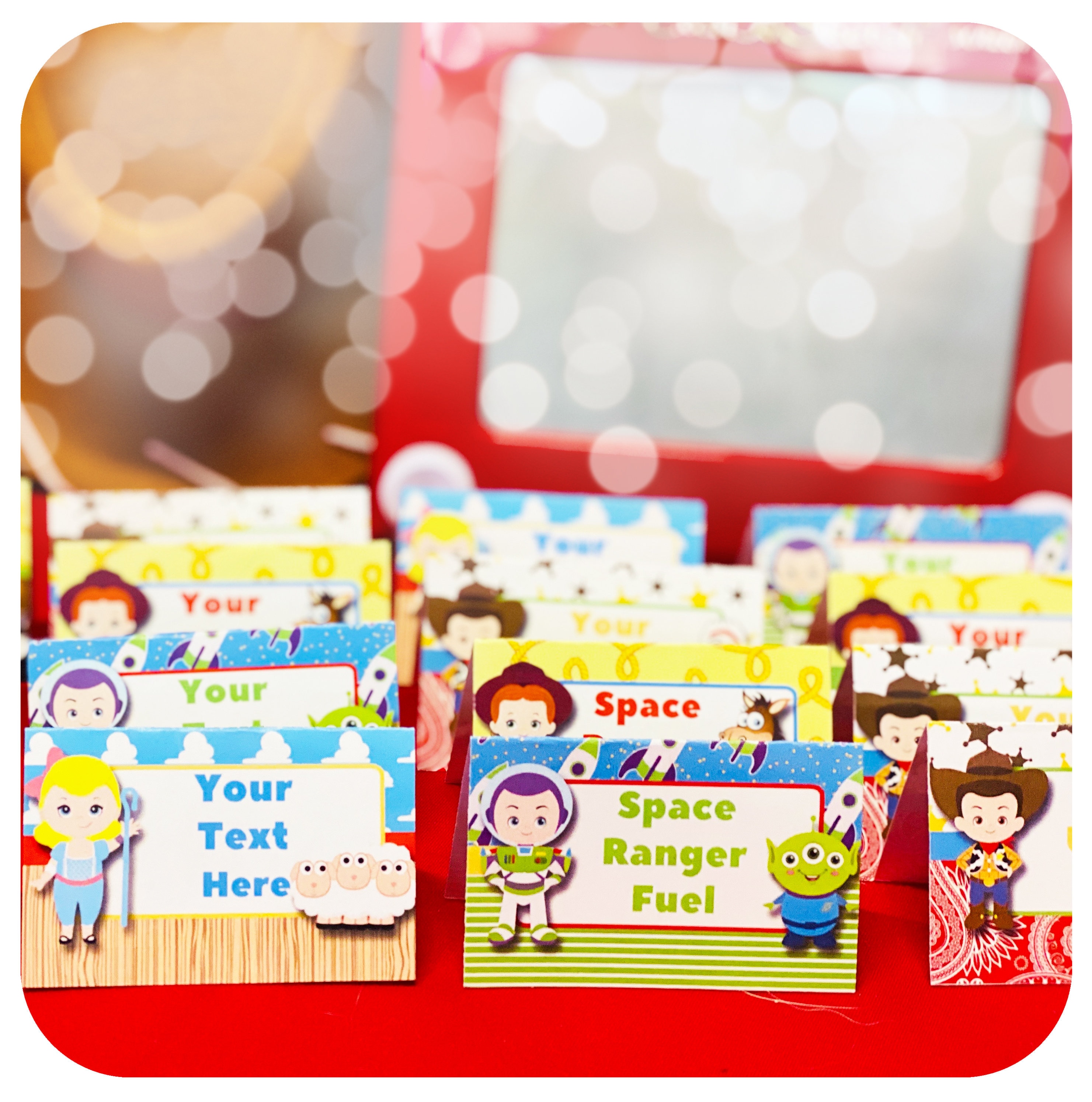 Toy Story Printable Food Labels at Natalie Brigstocke blog