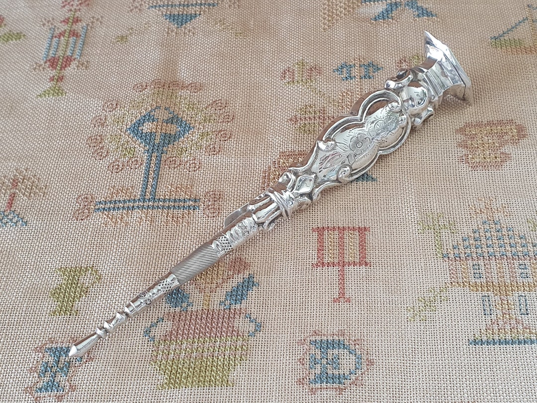 Silver Knitting Needle Sheath, Antique Dutch, 19th Century - Etsy