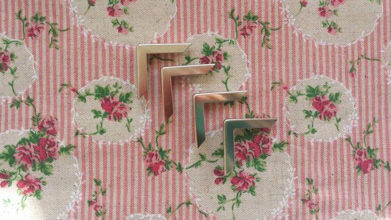 Medium Cartonnage Bookbinding or Box Corner-end Corners | Etsy