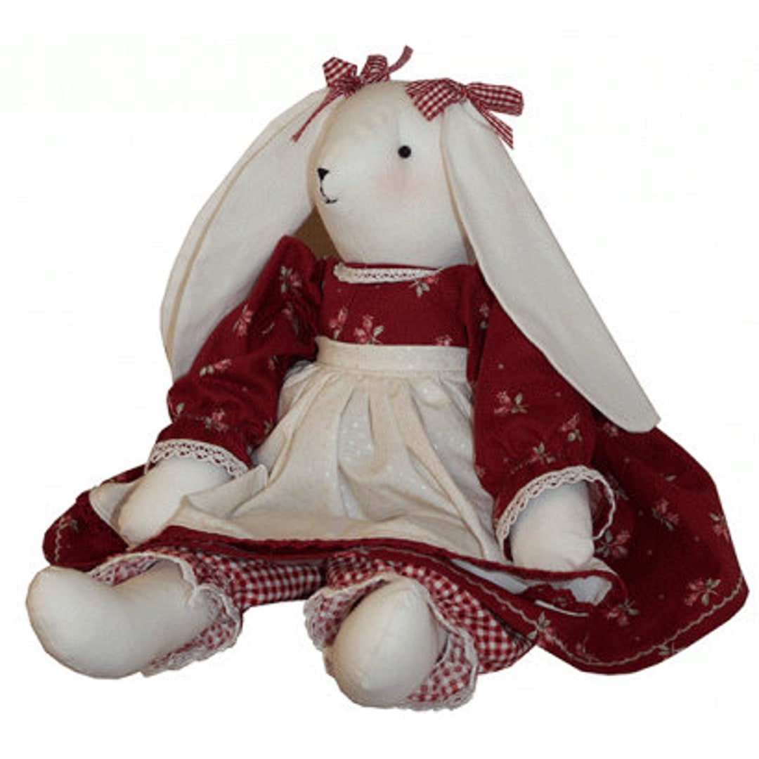 DIY Kit for Making a Fabric Rabbit - Etsy