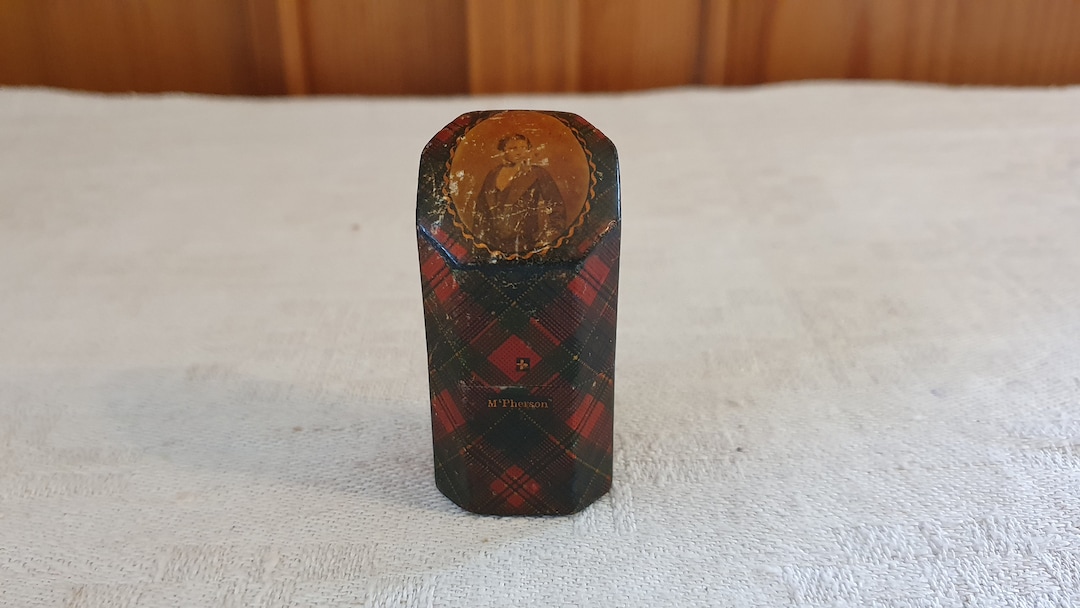 Tartanware Needle Case or Needle Packet Box Mc Pherson, Antique - Etsy