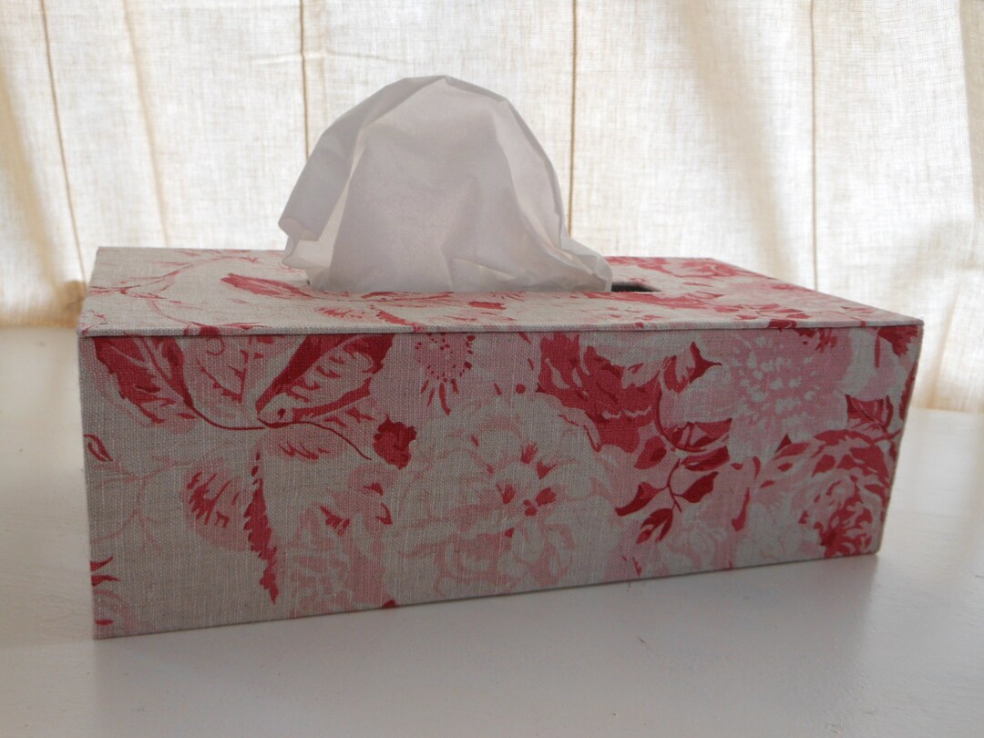 DIY Kit Tissue Box 9.3" X 7.7" X 3" (23,7 X 12 X 7,7 Cm), Fabric ...
