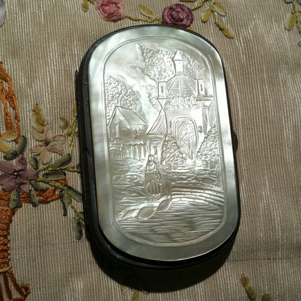 Antique Shell Purse - Etsy