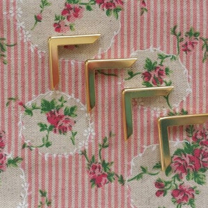 Medium Cartonnage, Bookbinding or Box Corner-end, Corners, Ends Size ...