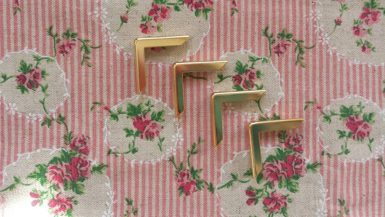 Medium Cartonnage Bookbinding or Box Corner-end Corners - Etsy