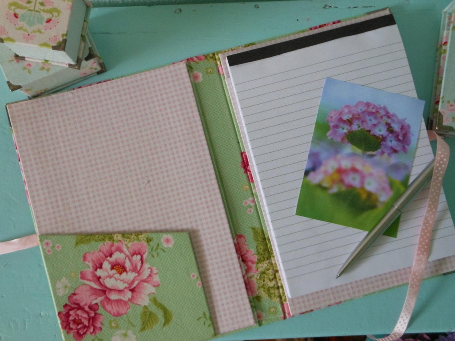 DIY Kit A5 Notebook Fabric Covered Cartonnage | Etsy