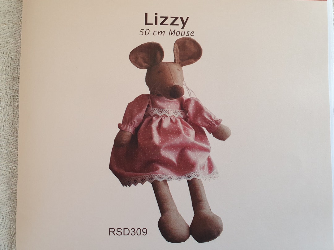 DIY Kit for Making a Fabric Mouse - Etsy