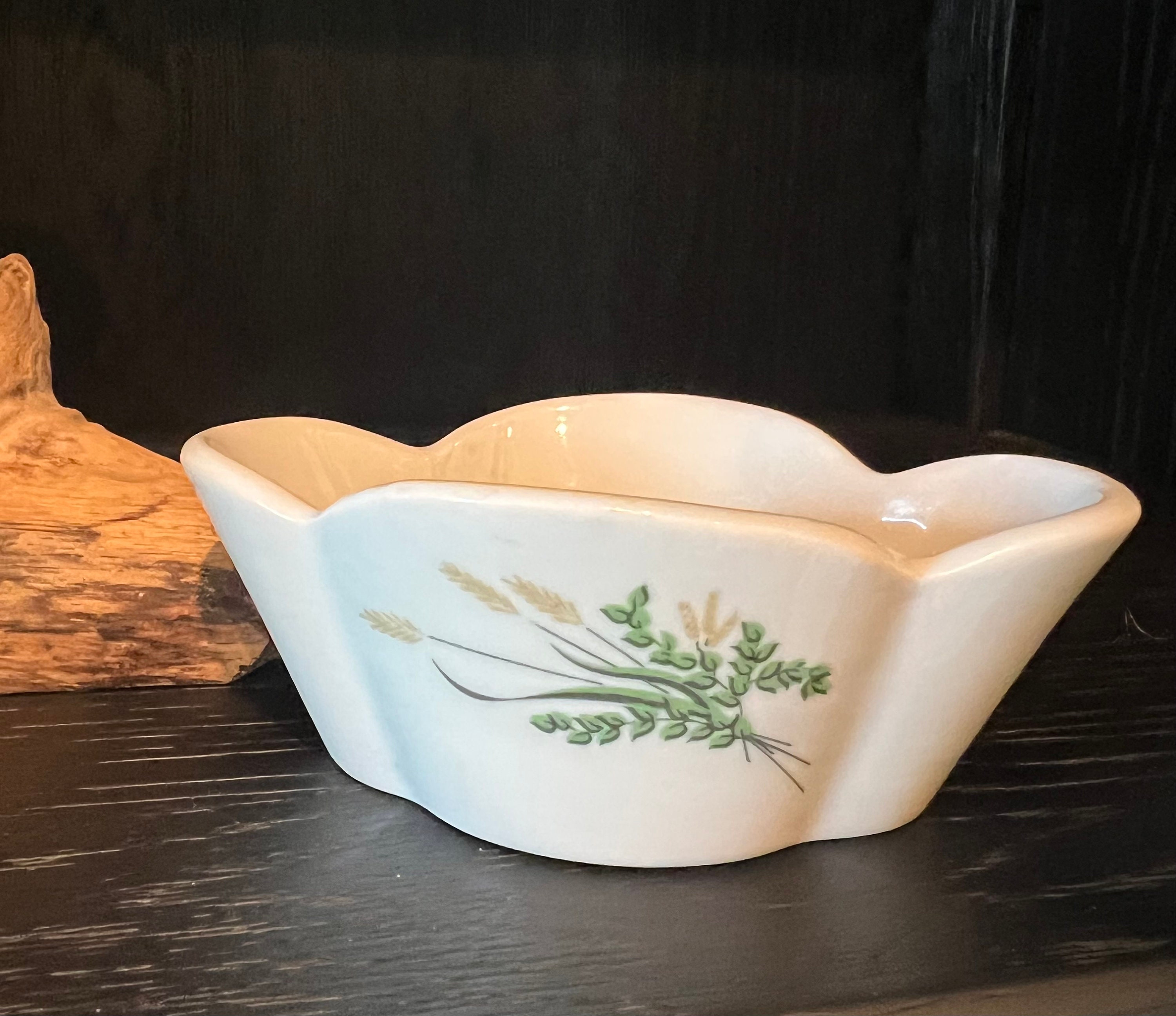 Vintage Shenango China Restaurant Ware Wheat Pattern Small Condiment ...