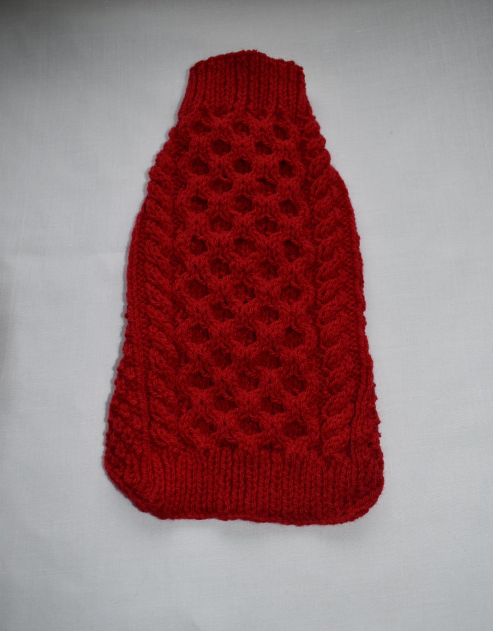 Aran Dog Sweaters/jumper in Alpaca/wool Mix With a | Etsy