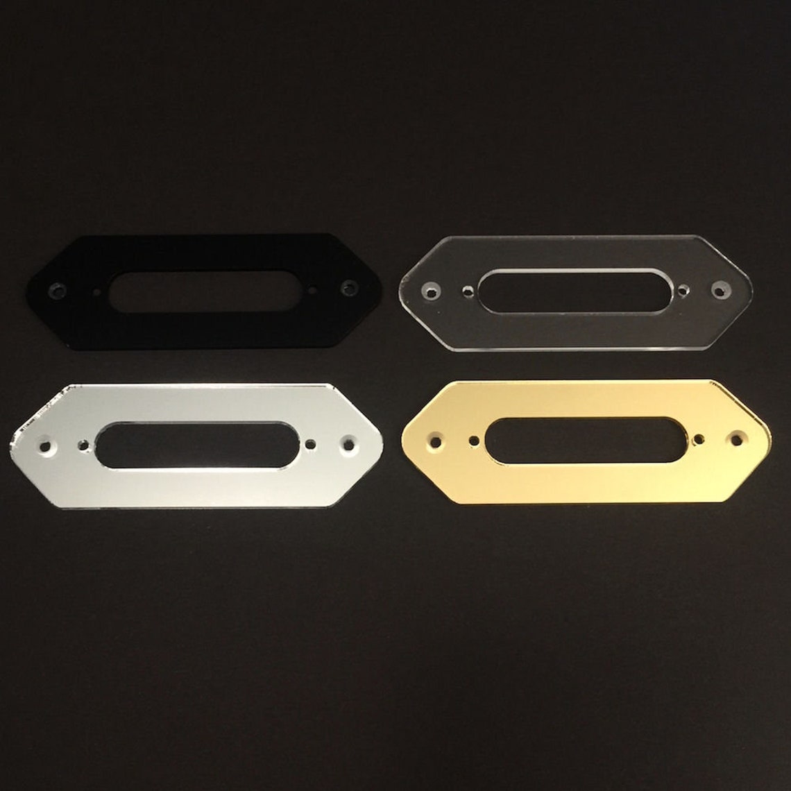 Guitar Part CONVERSION PICKUP RING Mounting Trim Bezel P90 | Etsy