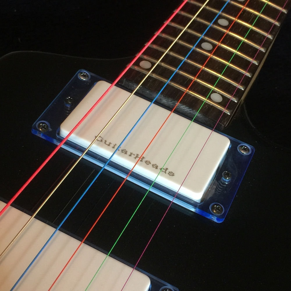 Guitar Part - PICKUP RING Mounting Trim Flat Bezel - HUMBUCKER ...