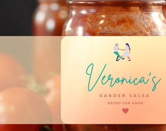 Custom Salsa Labels - Etsy