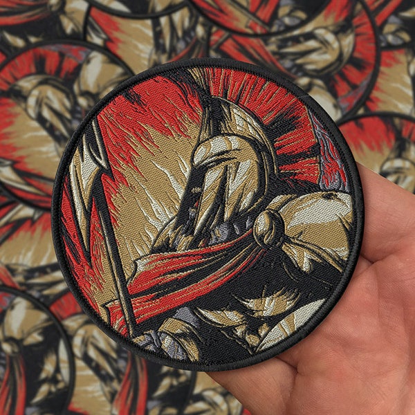 Spartan Patch - Etsy