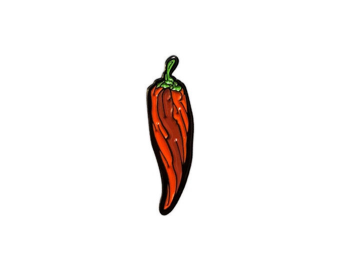 Red Pepper Enamel Pin - Etsy