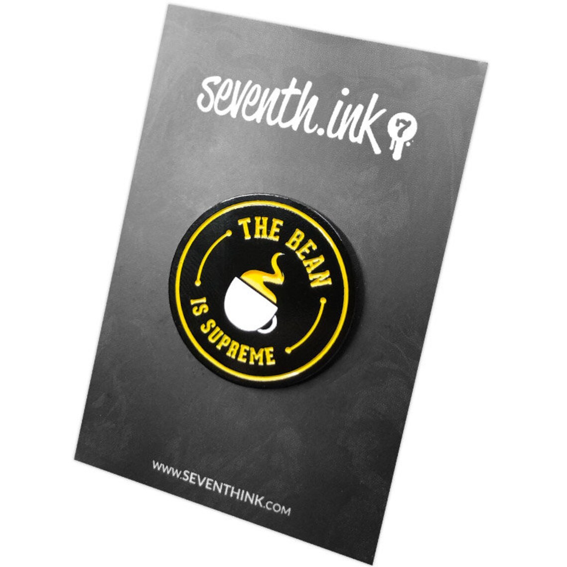 The Bean is Supreme 1.15 Enamel Pin - Etsy