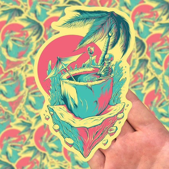 Coco Cabana 6 Die Cut Sticker | Etsy