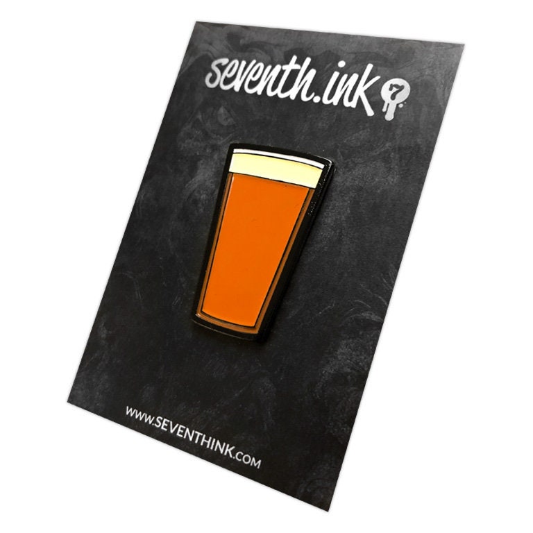 IPA Beer Pint Enamel Pin | Etsy