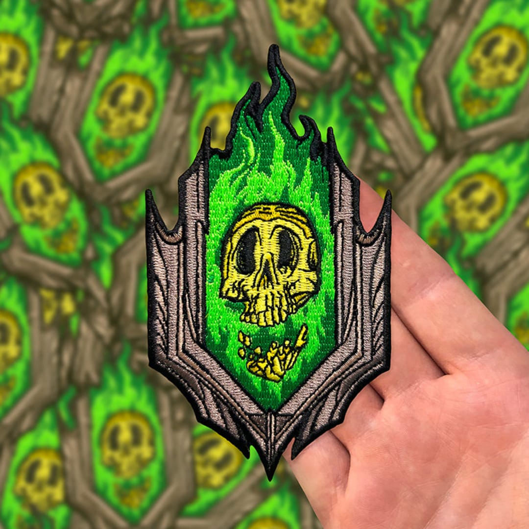 Vaporized Embroidered Patch - Etsy