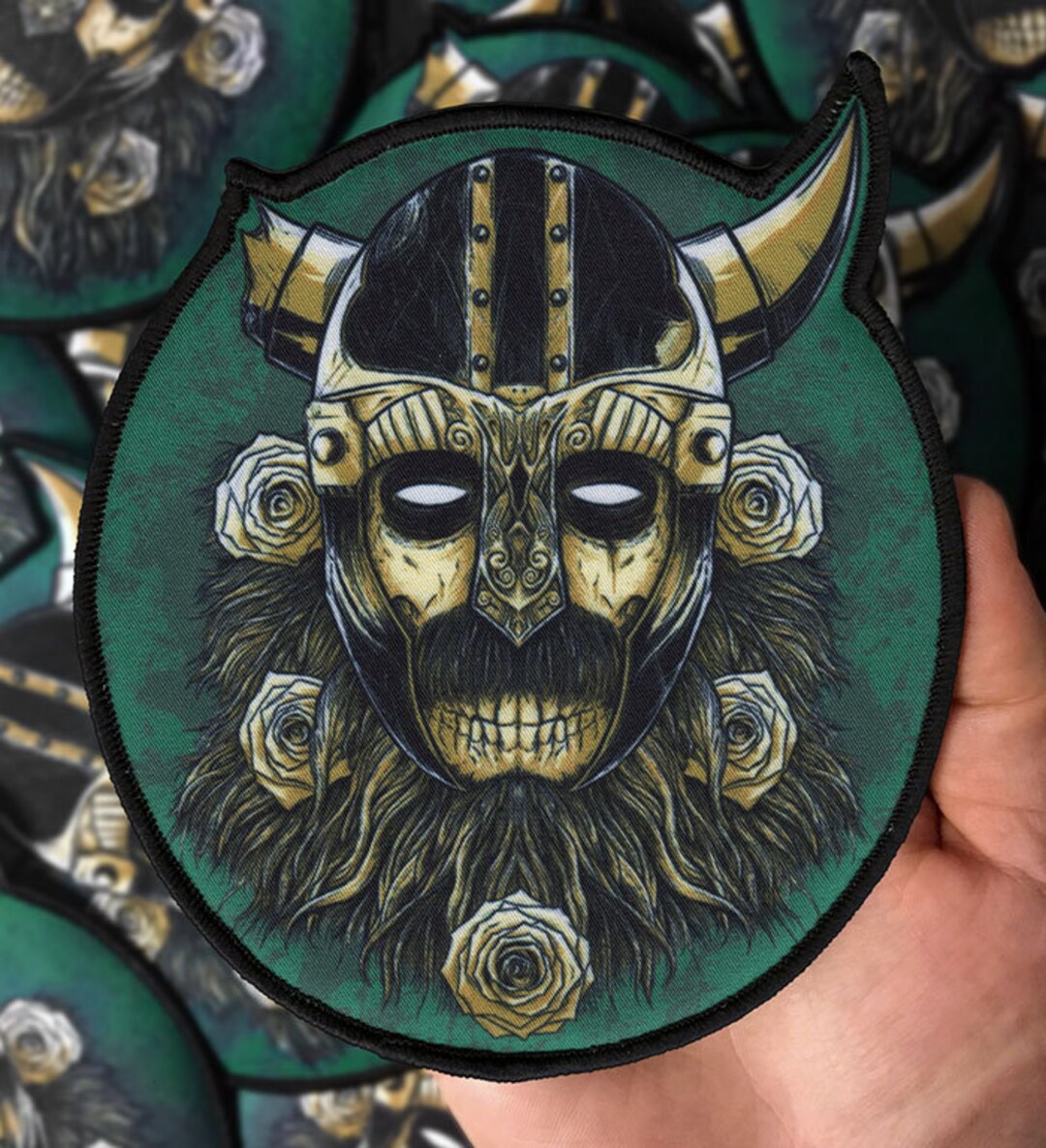 The Norseman Large Printed Patch - Etsy