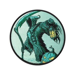 The Reaper Woven Patch - Etsy