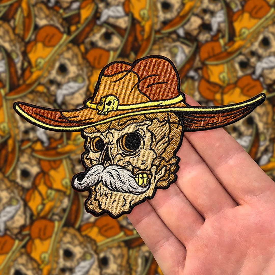 The Outlaw Embroidered Patch - Etsy