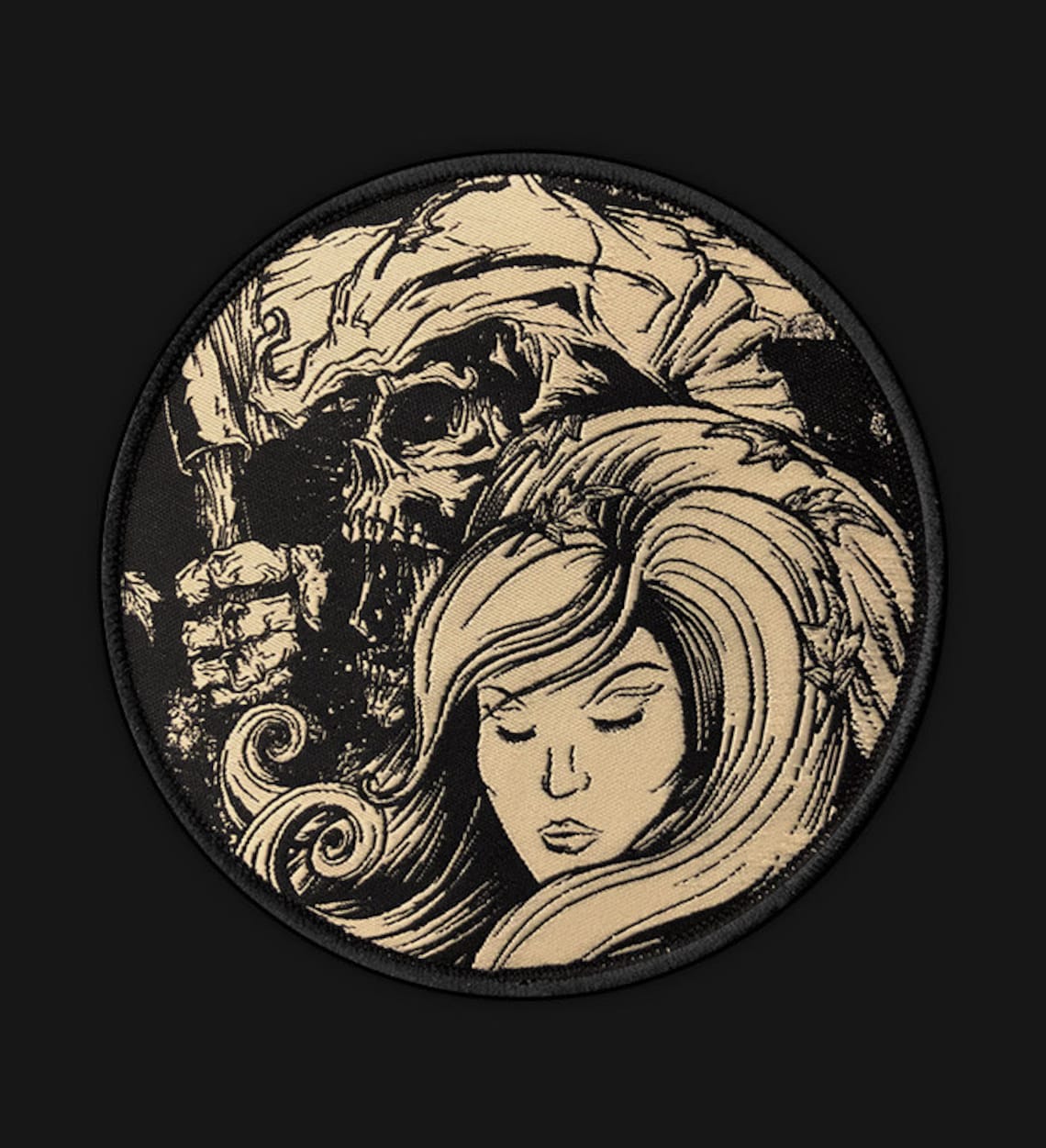 The Fall of Autumn Woven Patch | Etsy