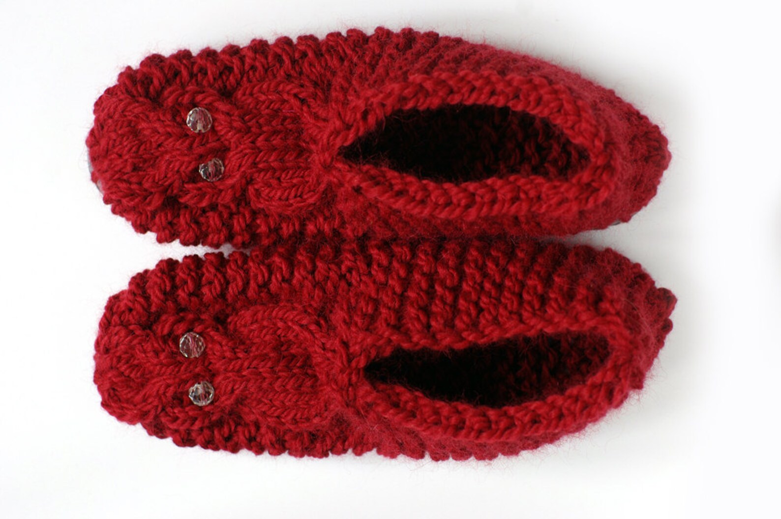 The Owl Knit Slipper Pattern, Women Slipper Knitting Pattern, Instant ...