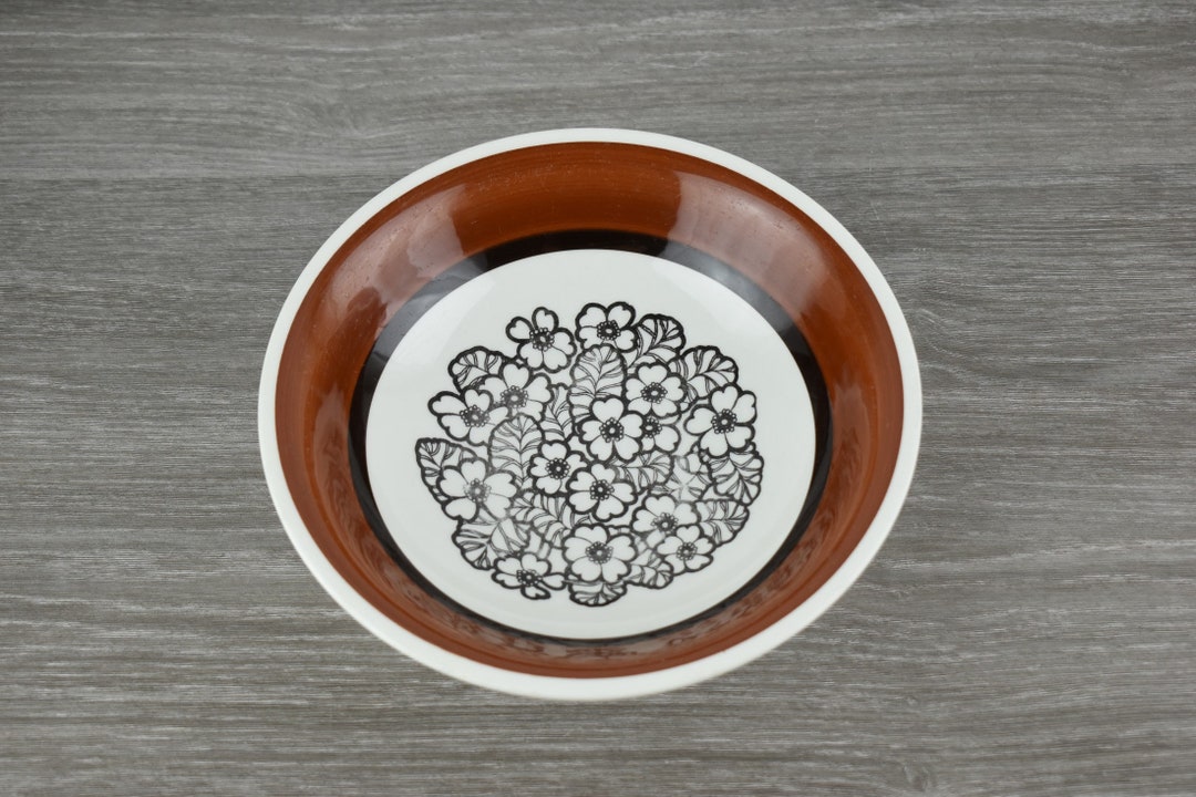 Vintage Swedish Gefle Agneta Deep Dish - Etsy