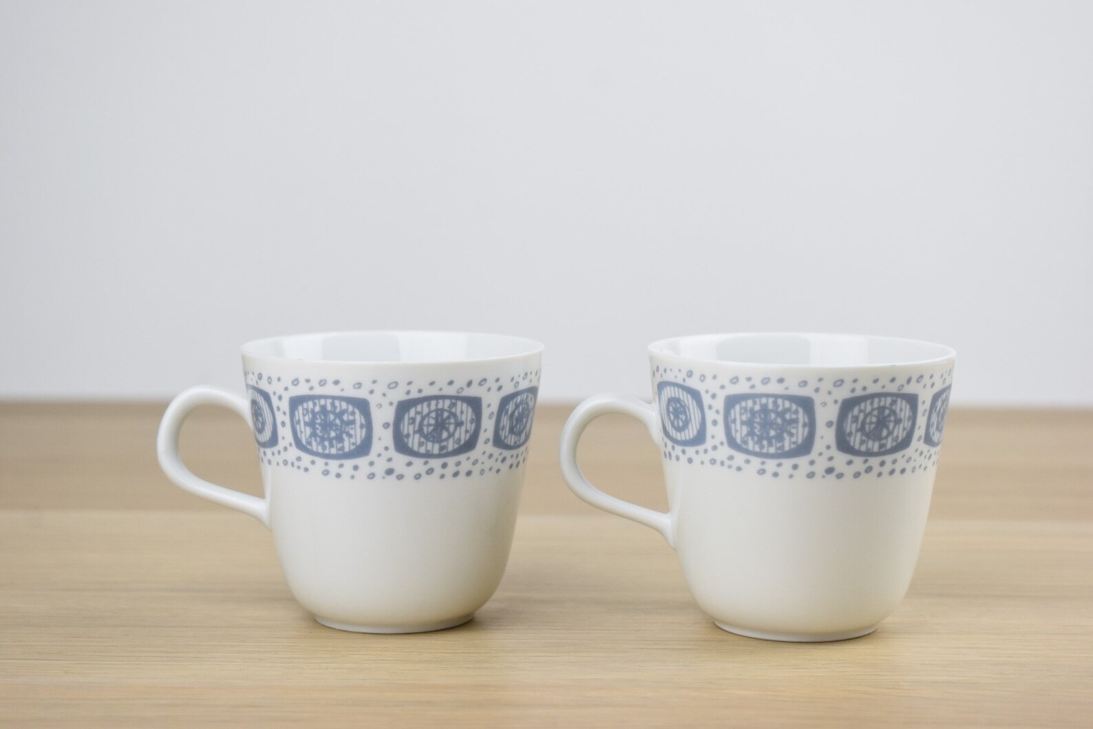 Vintage Rörstrand Sigill Coffee Cups With Saucer 2 Set - Etsy