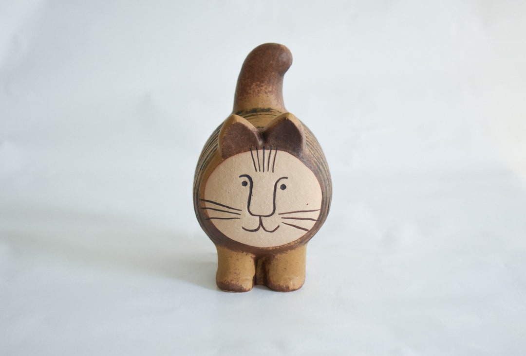 Gustavsberg Lisa Larson Museum Cat Figurine - Etsy