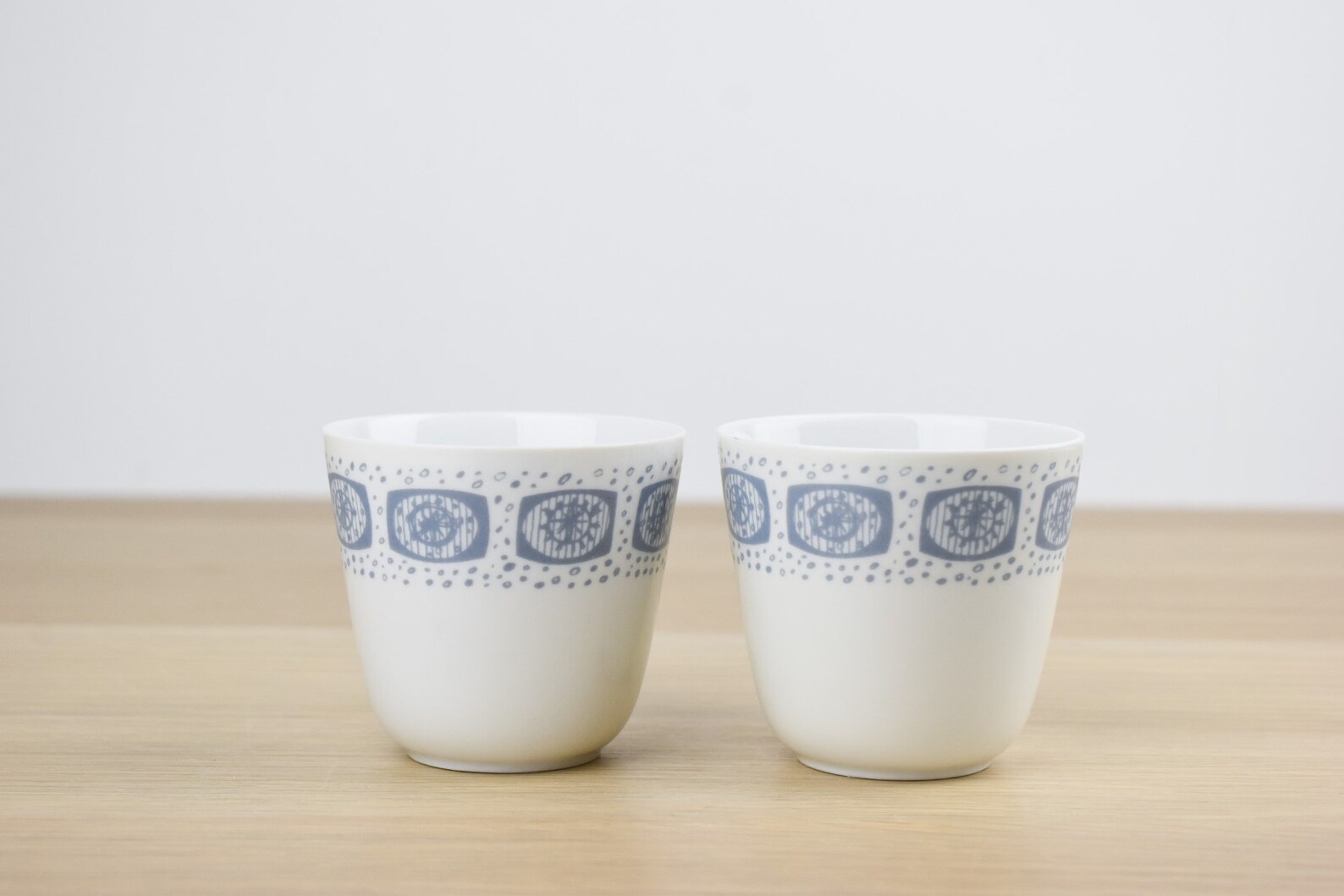 Vintage Rörstrand Sigill Coffee Cups With Saucer 2 Set - Etsy
