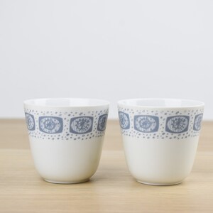Vintage Rörstrand Sigill Coffee Cups With Saucer - 2 Set - Etsy