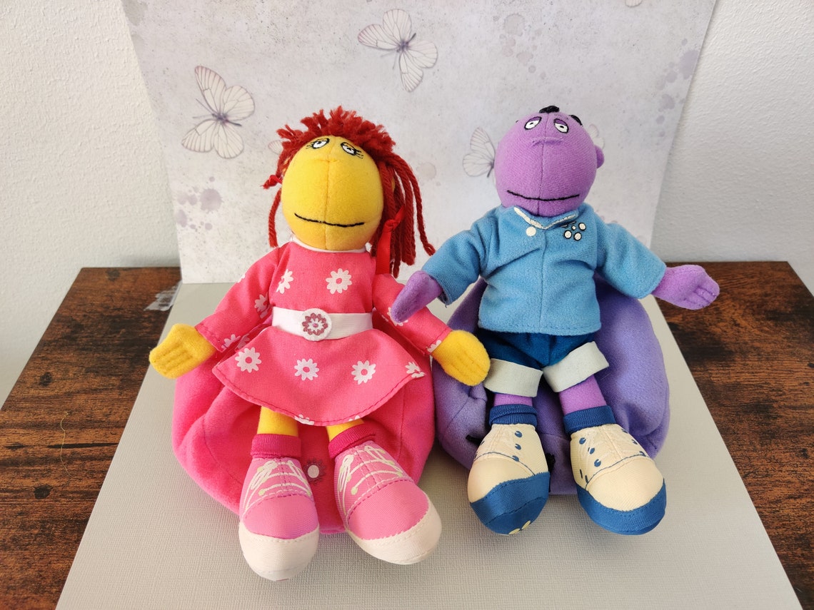 Hasbro Tweenies Plush Toy Set Vintage Hasbro Bbc Worldwide Etsy Canada