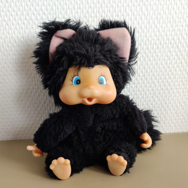 Monchhichi Cat - Etsy