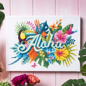 Aloha - Cross Stitch Pattern (digital Format - PDF) - Etsy
