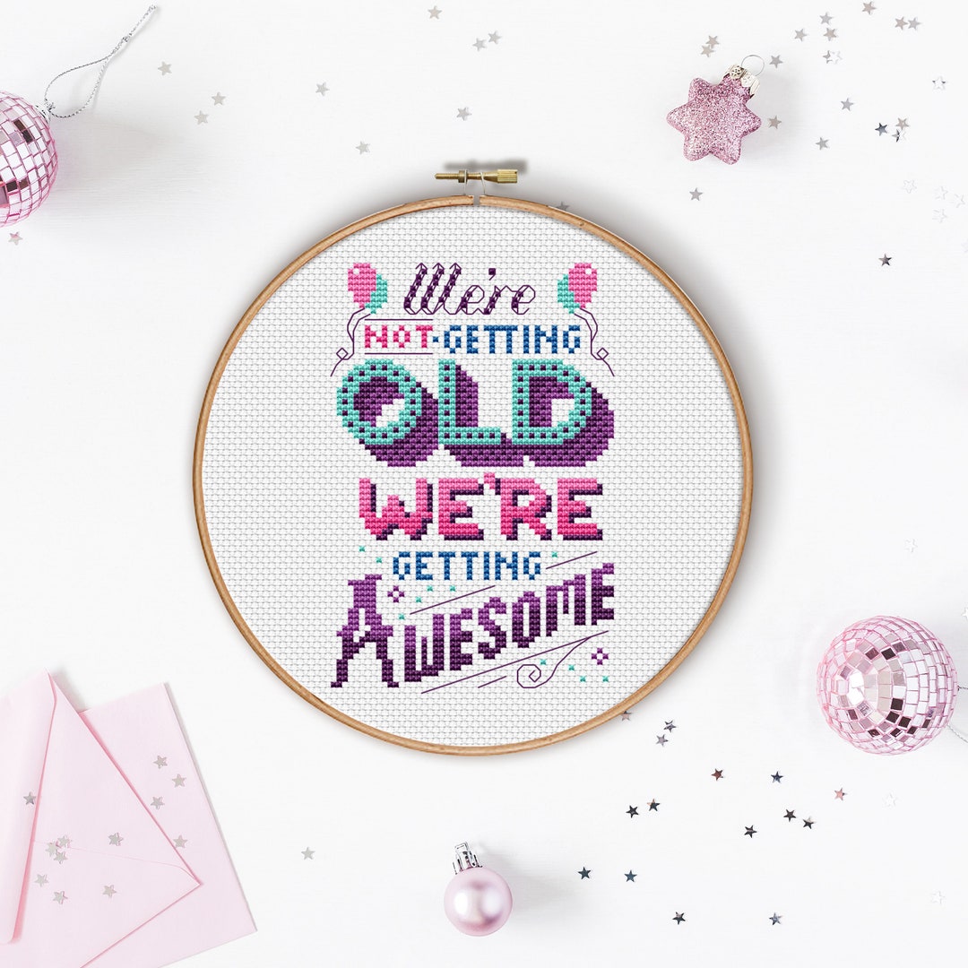 Old Awesome - Cross Stitch Pattern (digital Format - PDF) - Etsy