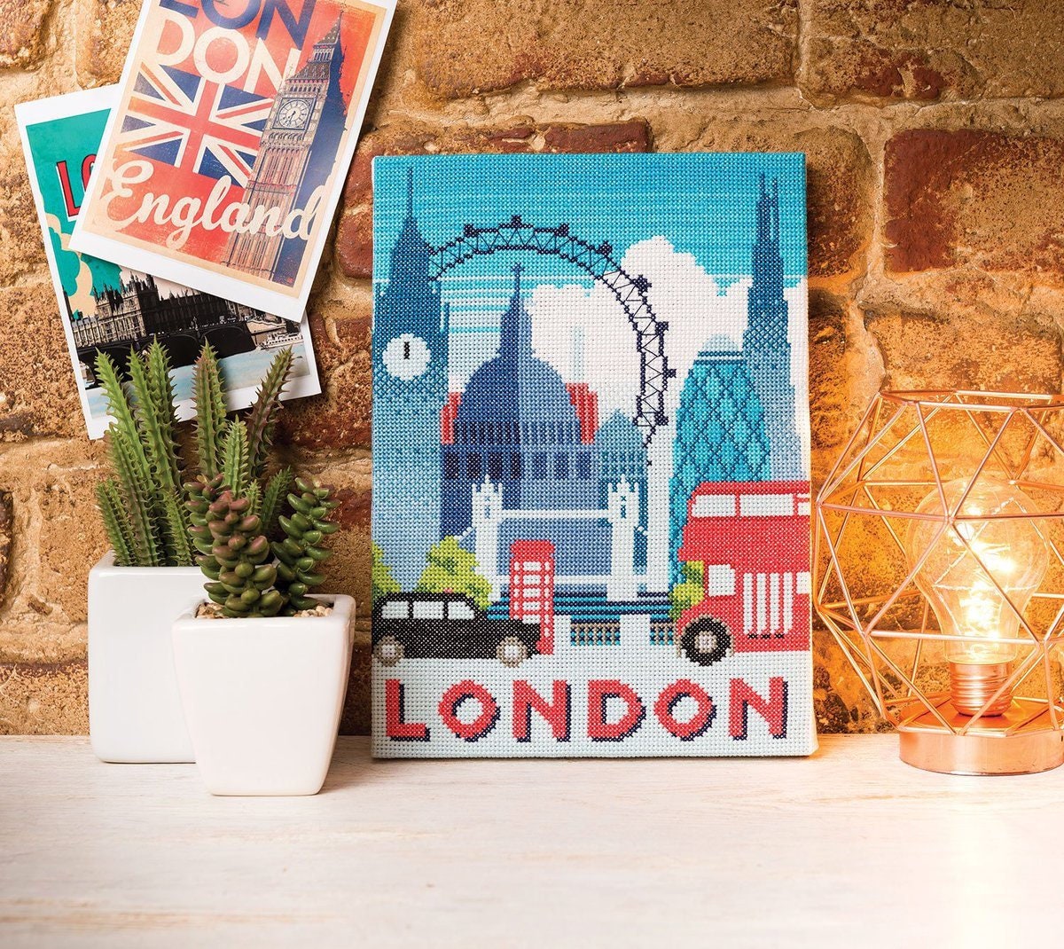 LONDON Cross Stitch Pattern digital Format PDF - Etsy