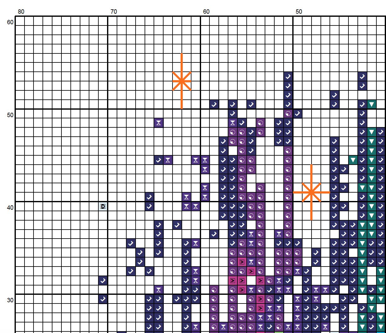 Northern Lights - Cross Stitch Pattern (digital Format - PDF) - Etsy
