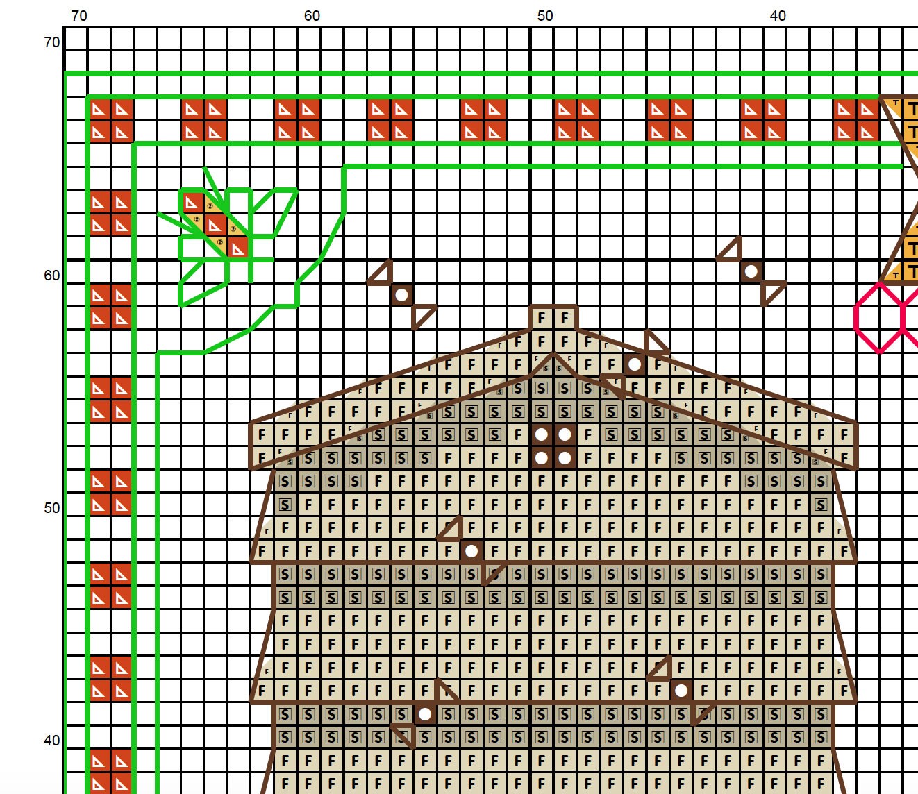 Sweet Bee - Cross Stitch Pattern (digital Format - PDF) - Etsy