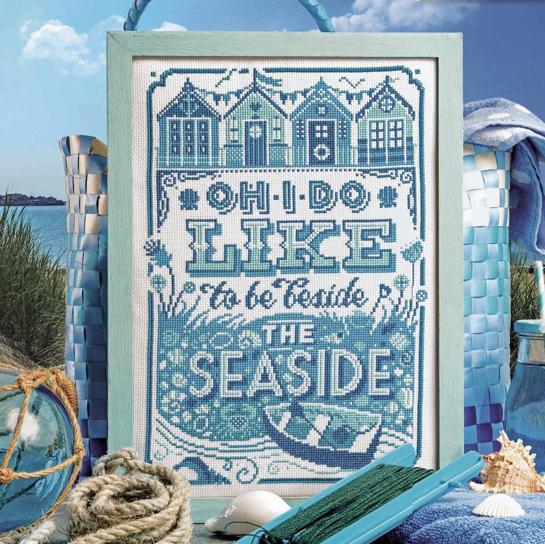 Seaside - Cross Stitch Pattern (digital Format - PDF) - Etsy