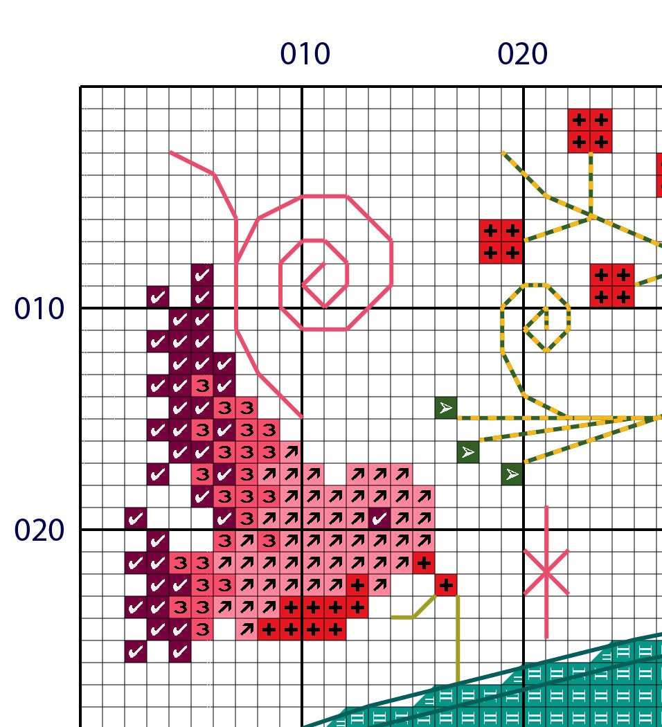 Wonderful World - Modern Cross Stitch Pattern (digital Format - PDF) - Etsy