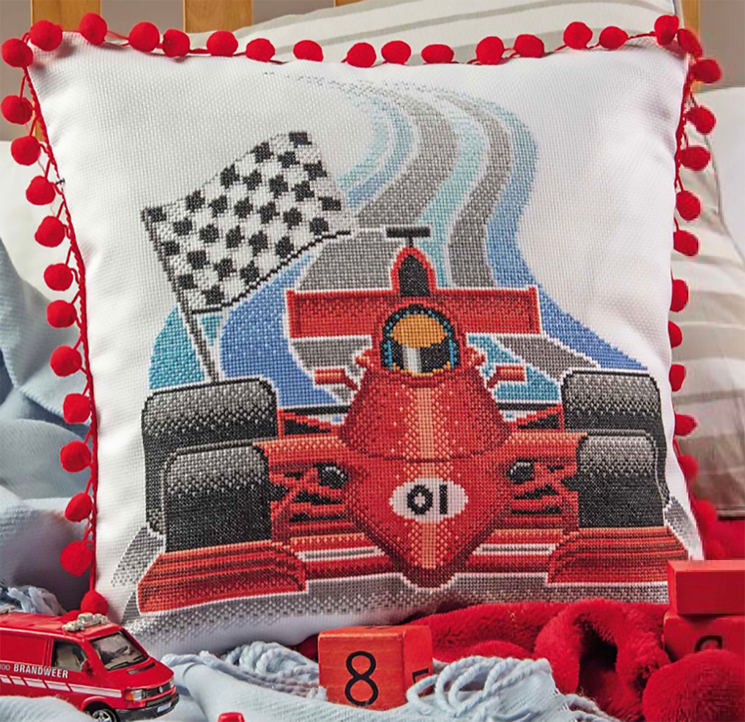 Racing Car - Cross Stitch Pattern (digital Format - PDF) - Etsy UK