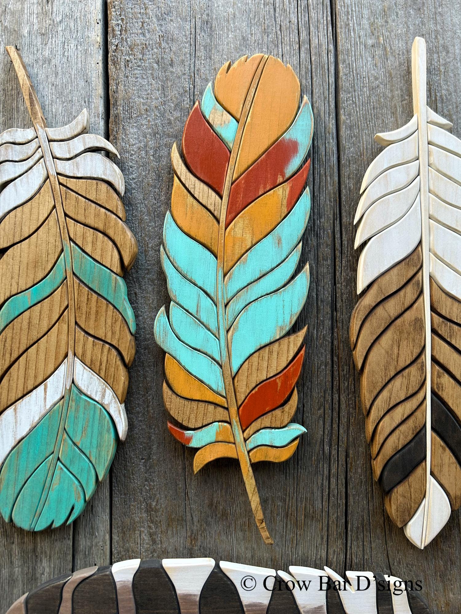 Feathers. Feather Art. Feather Decor. Western Decor. Southwestern Decor ...