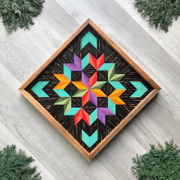 Carpenter Wheel Barn Quilt - Etsy